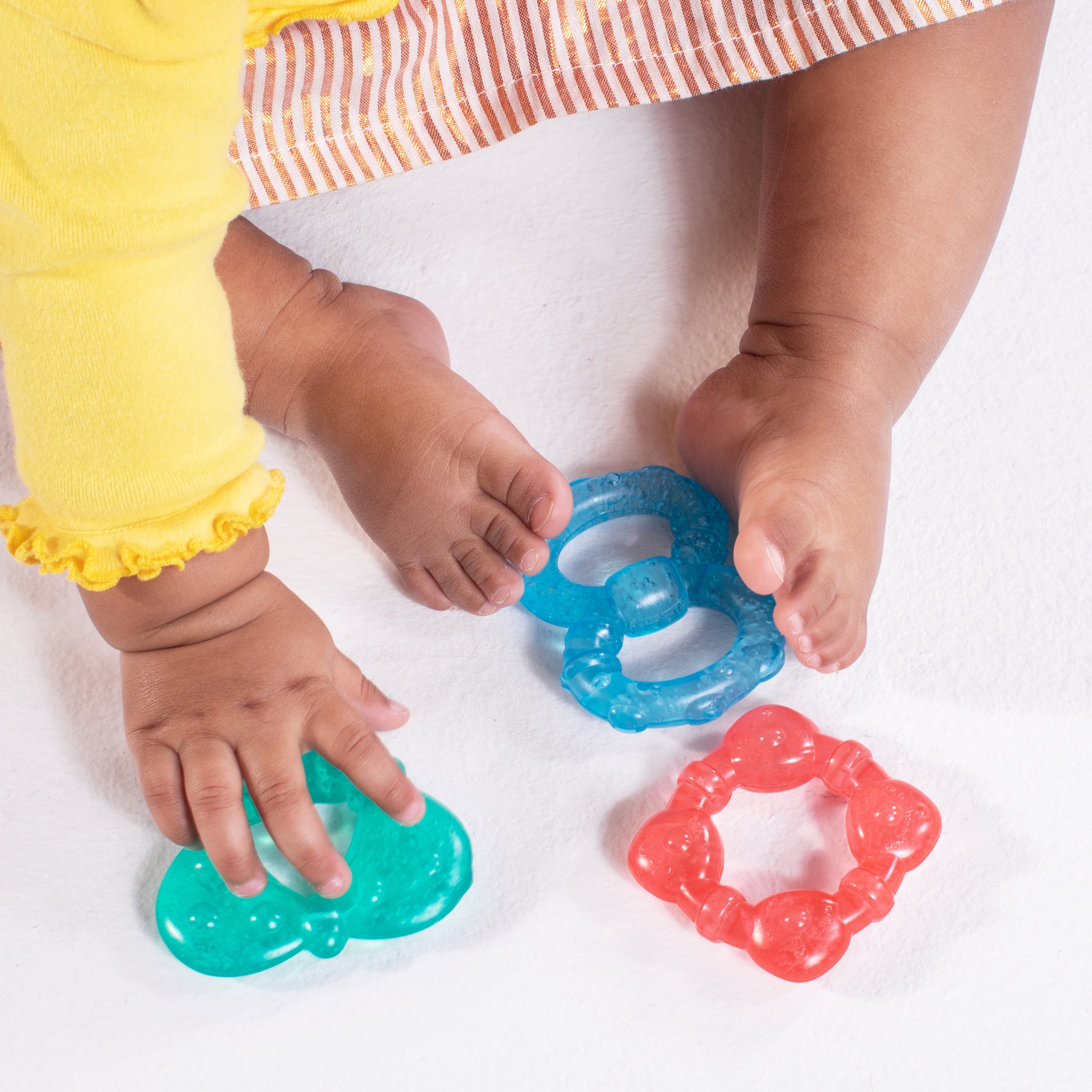 Gel teethers safe store